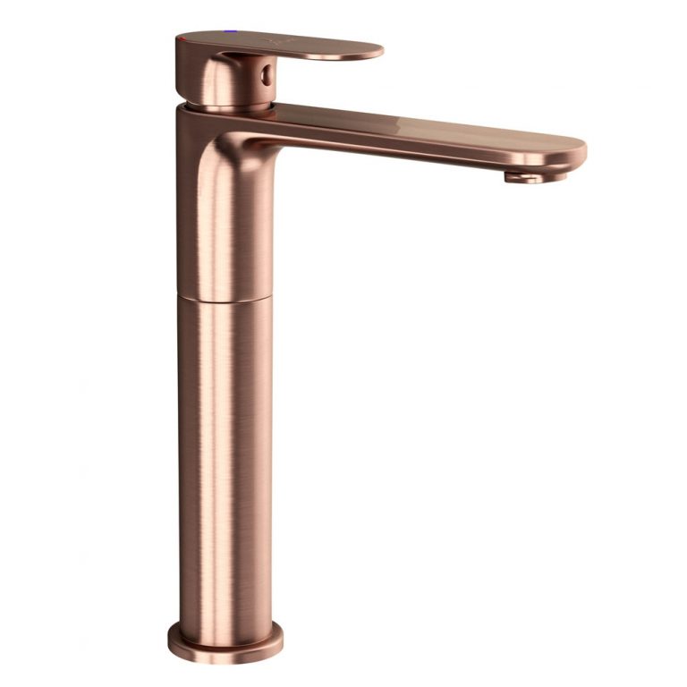 OPP-CHR-15005BPM - Single Lever High Neck Basin Mixer - Green Meadows